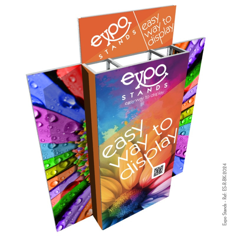 Exhibidor tipo repisa, Display con repisas