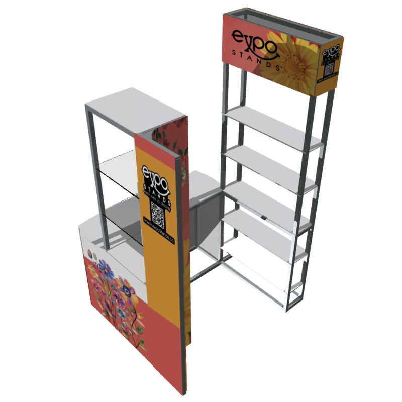 Stand portátil para punto de venta itinerante