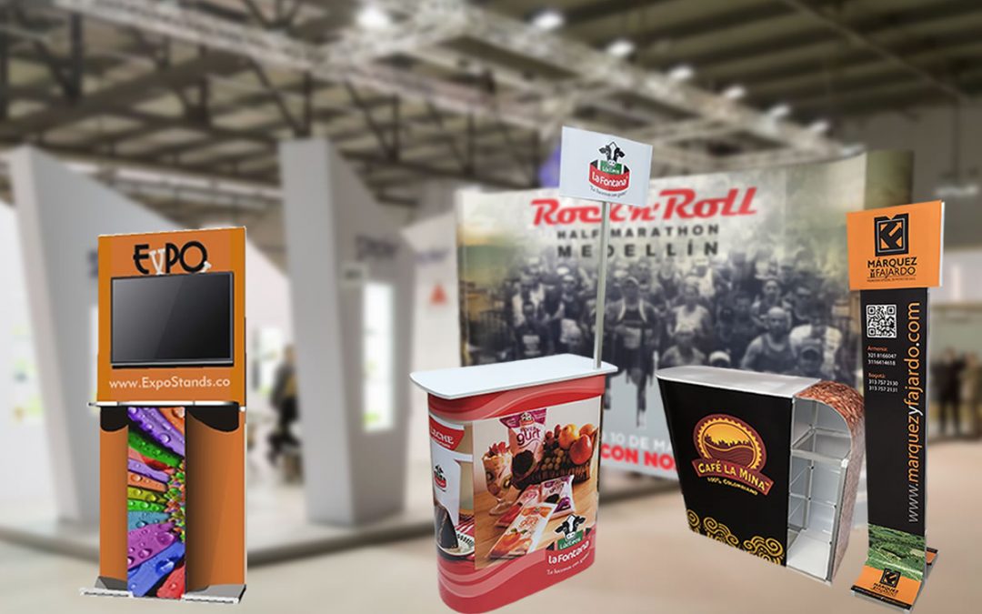 Stands y displays publicitarios. ¿Qué son y cuáles son sus tipos?